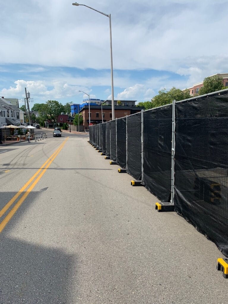 Temporary Fence Services - Mobile Fencing - New England