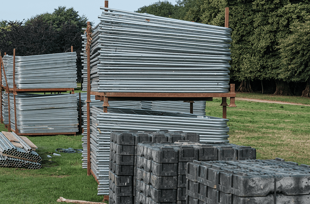 Block & Panel Fencing: Best Temporary Options for Your Site - Mobile ...